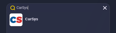 Downloading, logging in and logging out – CarSys